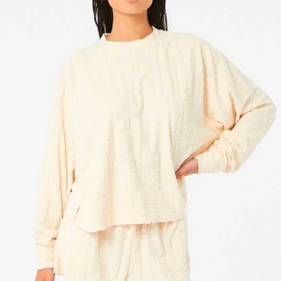 Rip Curl | Tops | New Rip Curl Terry Crew Pullover | Poshmark